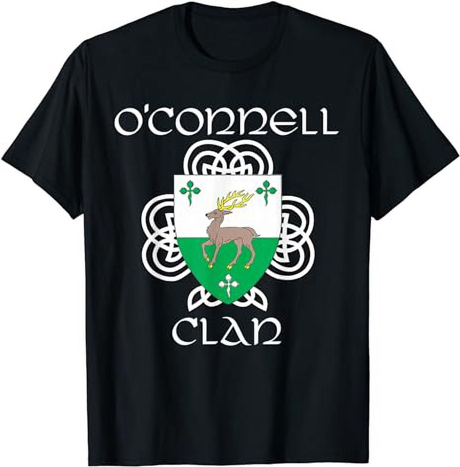 O'Connell Family Crest Coat of Arms T Shirt - Walmart.com