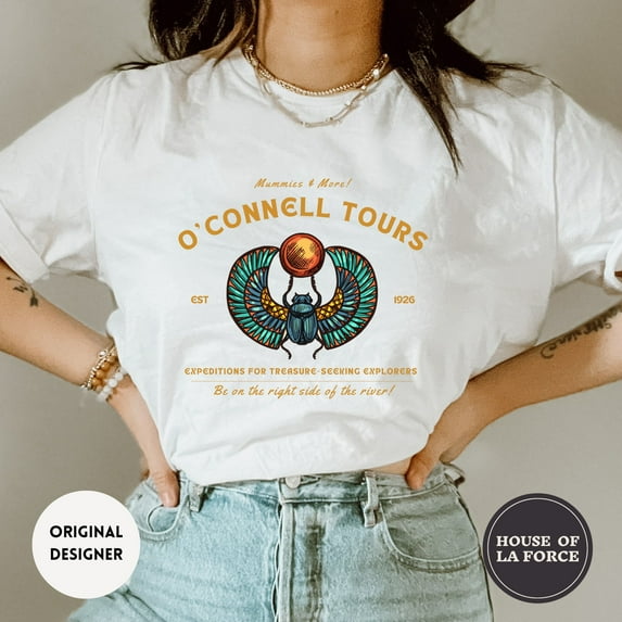 O'Connell Tours Shirt, The Mummy Shirt, Brendan Fraser Shirt, Brendan ...