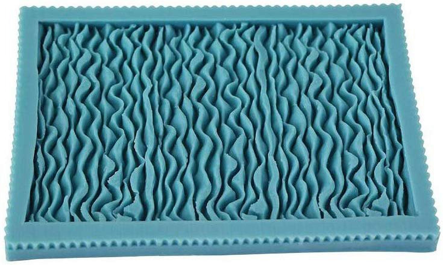 O'Creme Cake-Border Silicone Fondant Mold; Use for Chocolate Pudding ...