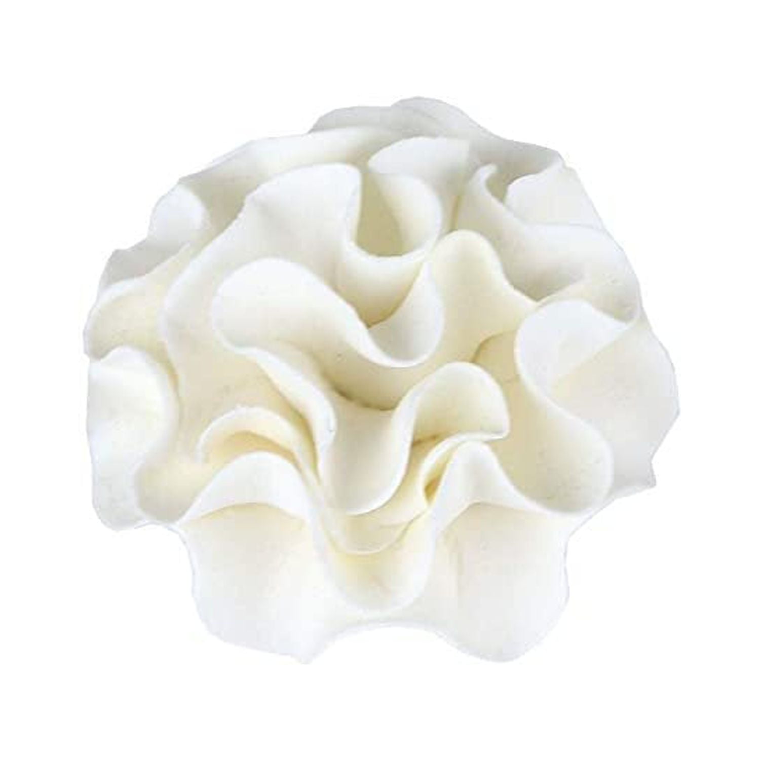 O'Creme Carnation Gumpaste Flower 2 Inch, Set of 6 - Edible Flowers for ...