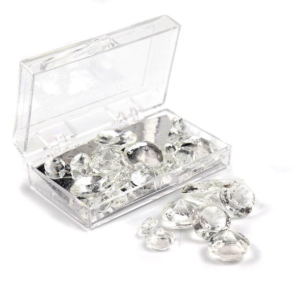 O'Creme Edible Diamonds Dessert Sprinkles & Decorations, 12mm, 25 pcs ...