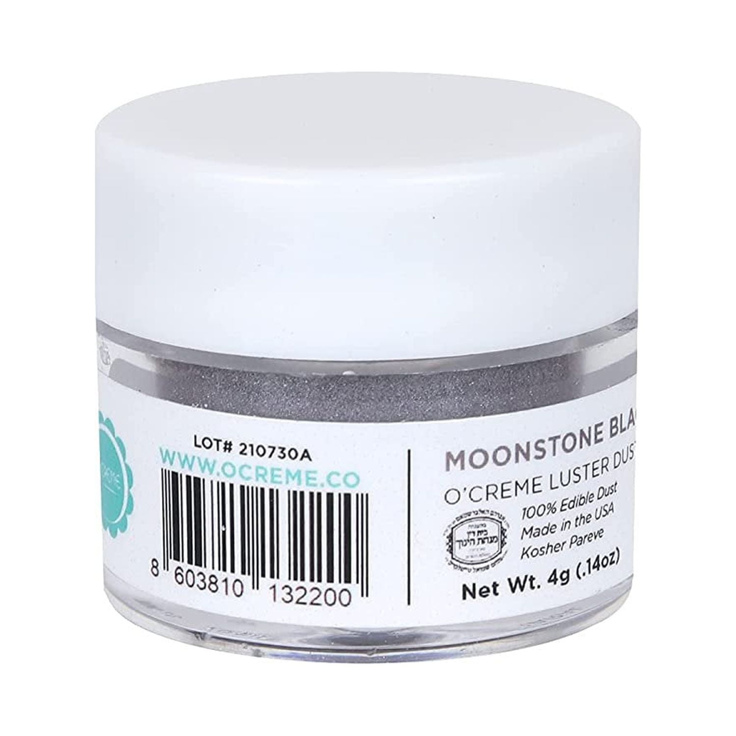 O'Creme Luster Dust, Food-Grade Edible Moonstone-Black Dust Cake ...