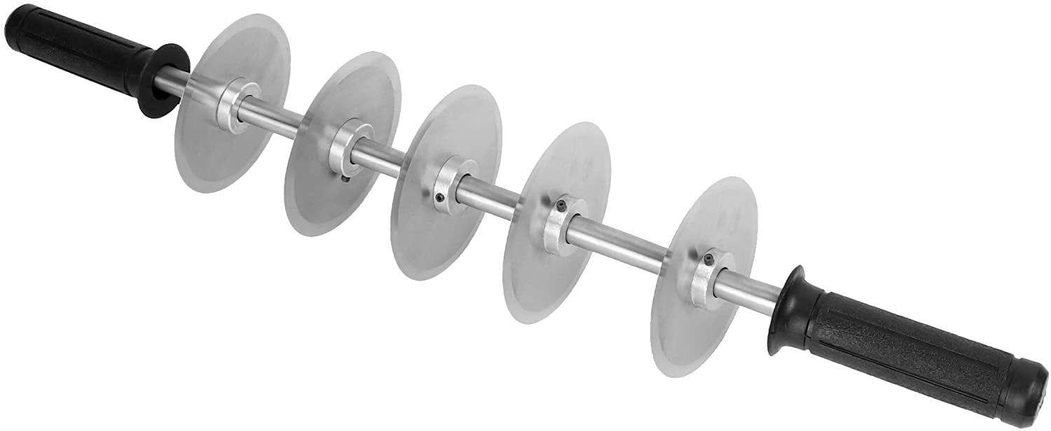 O'Creme Professional Stainless Steel Multiple-Disc Dough Cutter with ...