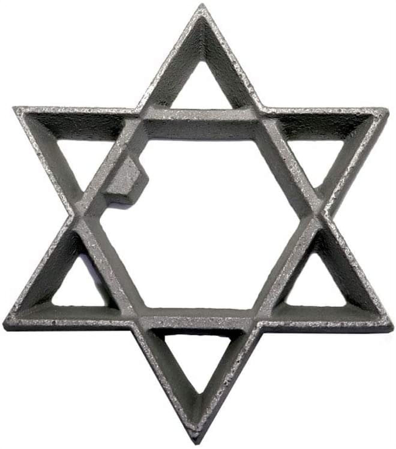 O'Creme Rosette Iron Star of David - Walmart.com