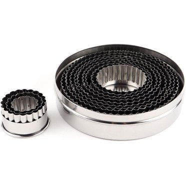 Cutter, Oval/Cannoli, Heavy Duty Stainless Steel 4" x 6" - Walmart.com