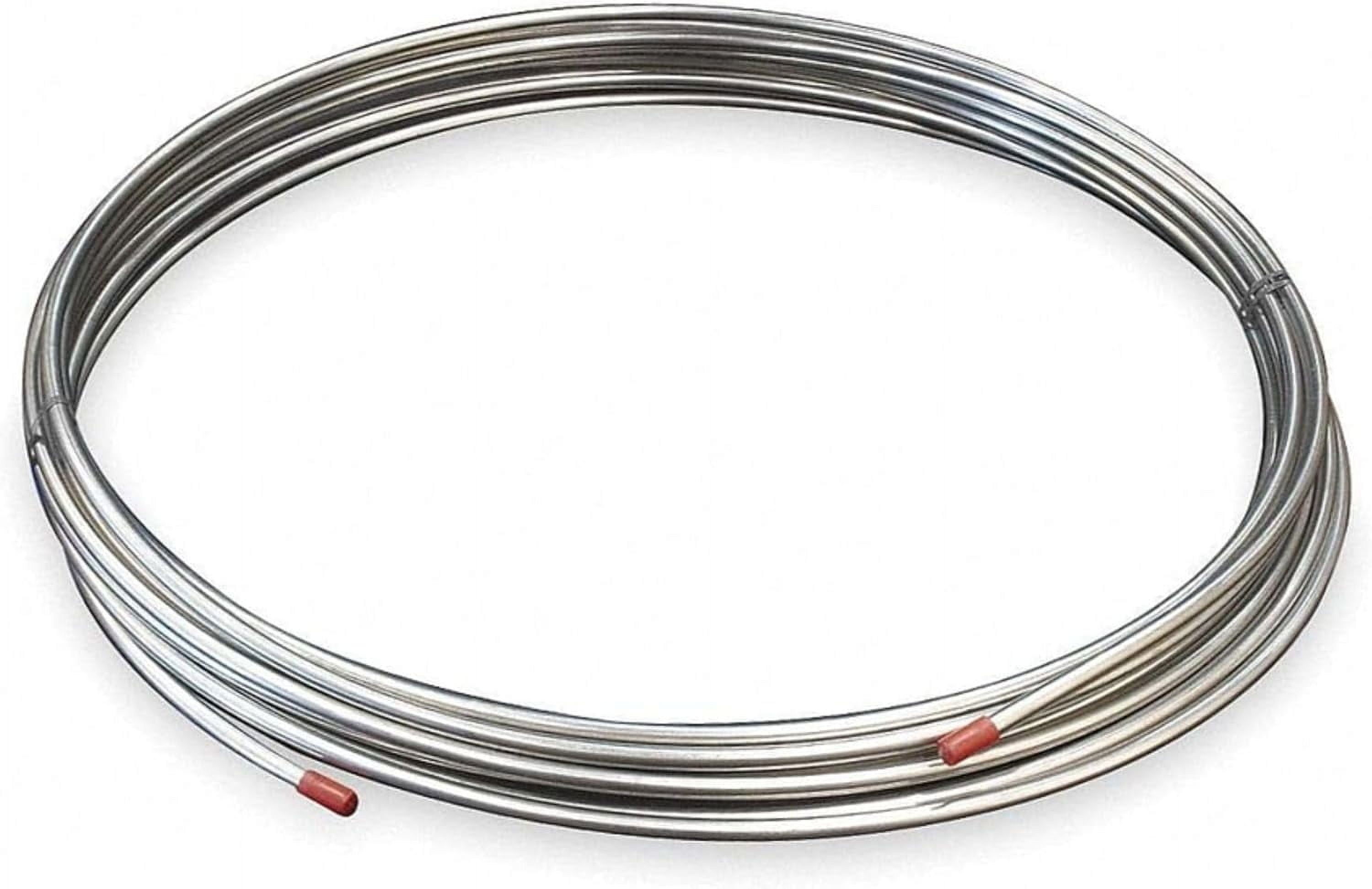 O.D. x 25' Stainless Steel Tubing Coil - Type 304 SS Tubing (.020" Wall ...