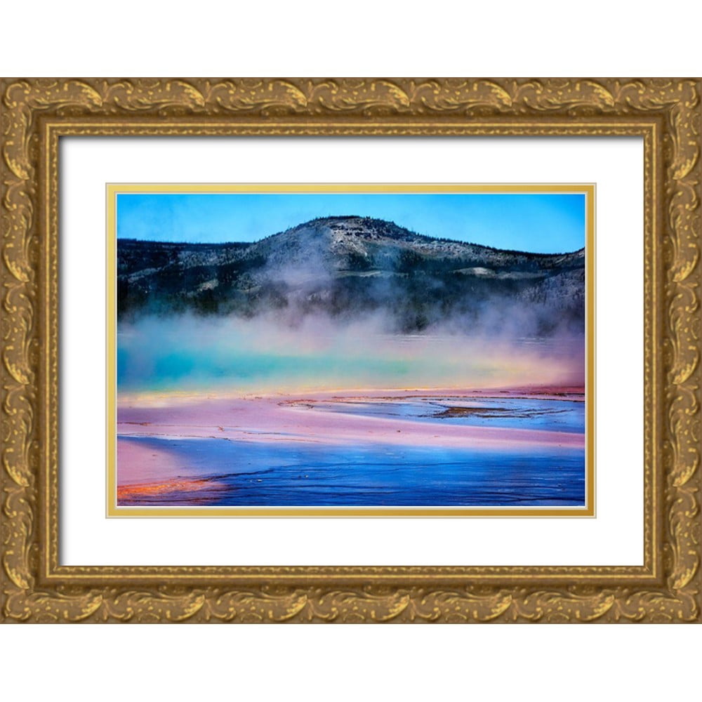 O Dell, Debbie 24x17 Gold Ornate Wood Framed with Double Matting Museum ...