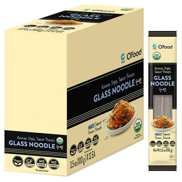 Ofood Organic Glass Noodles Korean Sweet Potato Noodles Healthy
