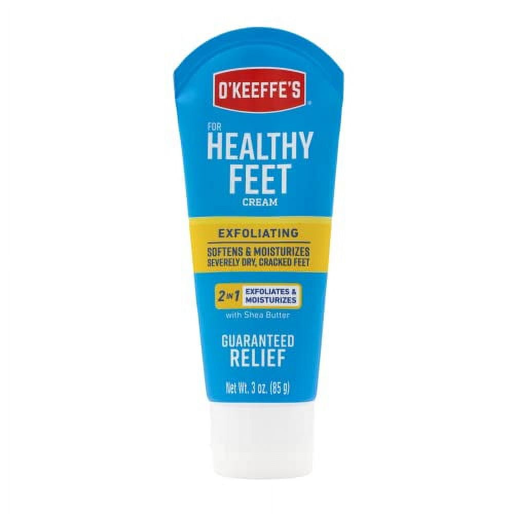 O'Keeffe's for Healthy Feet Exfoliating and Moisturizing Foot Cream ...