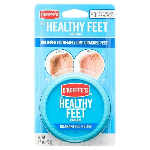 O'Keeffe's Healthy Feet Moisturizing Cream, 2.7 Ounce Jar for Extremely ...