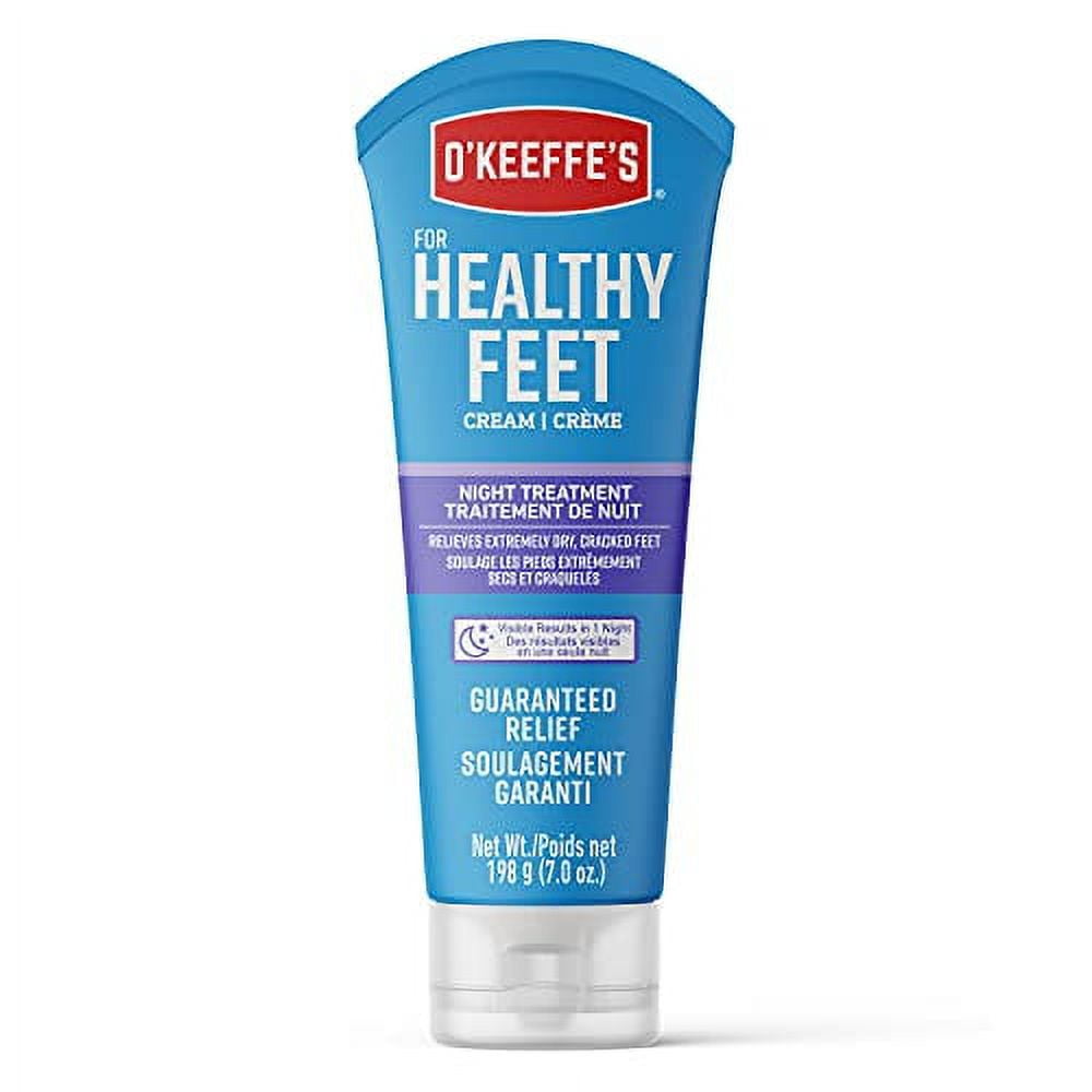 O'Keeffe's Healthy Feet Night Treatment Foot Cream for Extremely Dry ...