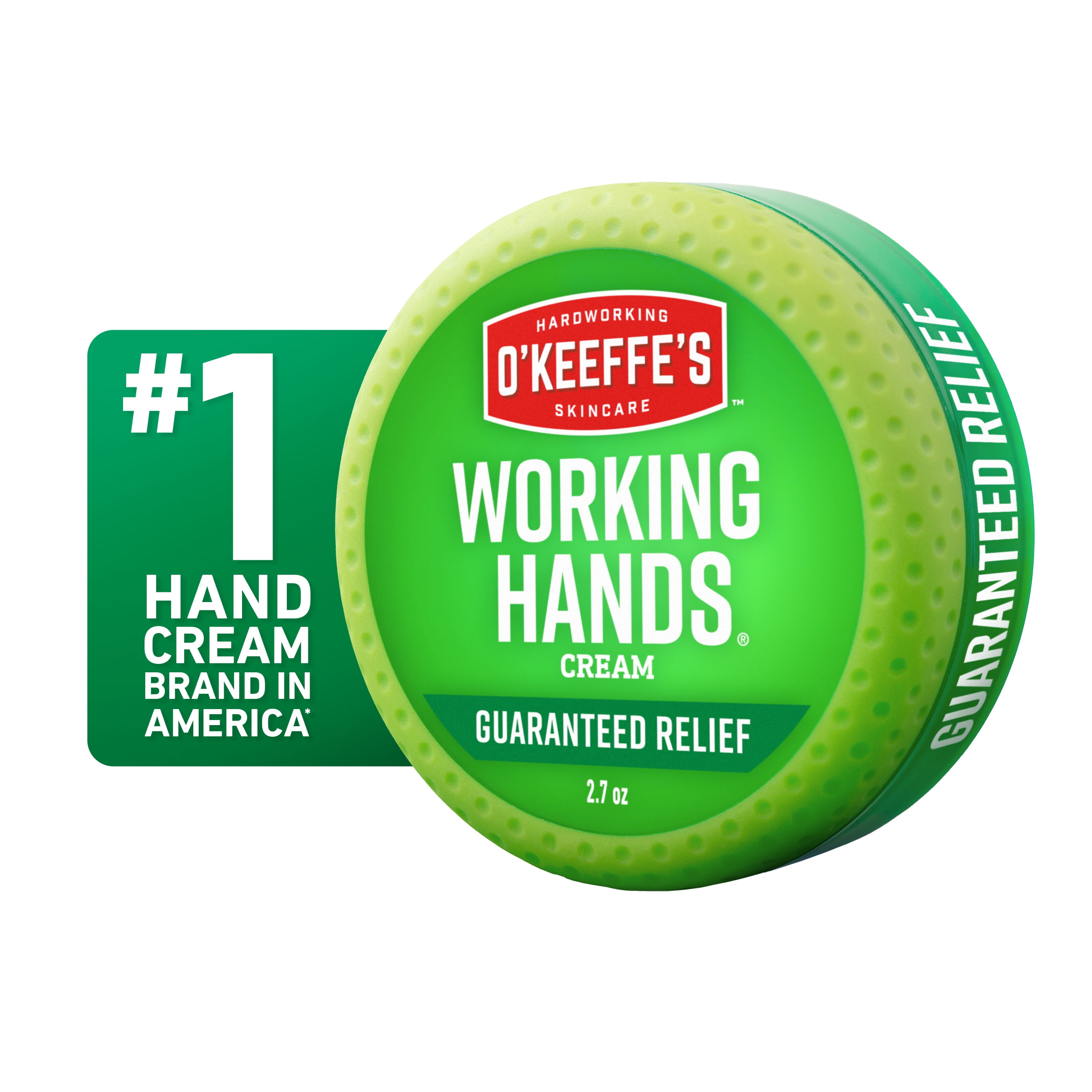 O'Keeffe's Working Hands Cream, 2.7 oz - Heavy-Duty Moisturizer for Dry ...