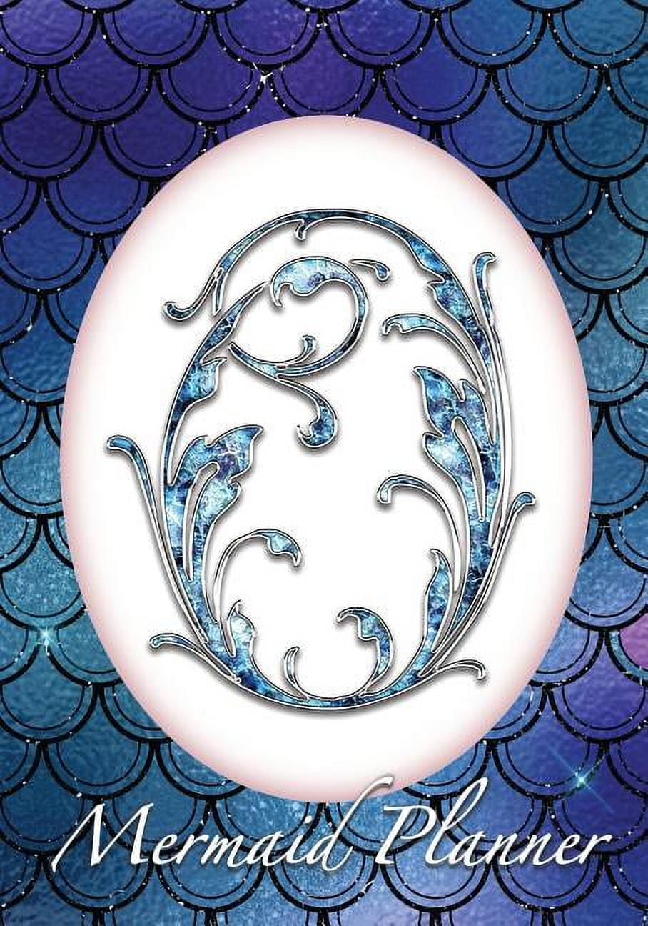 O Mermaid Planner: 52 Week Mermaid Monogram Undated Planner and Journal ...