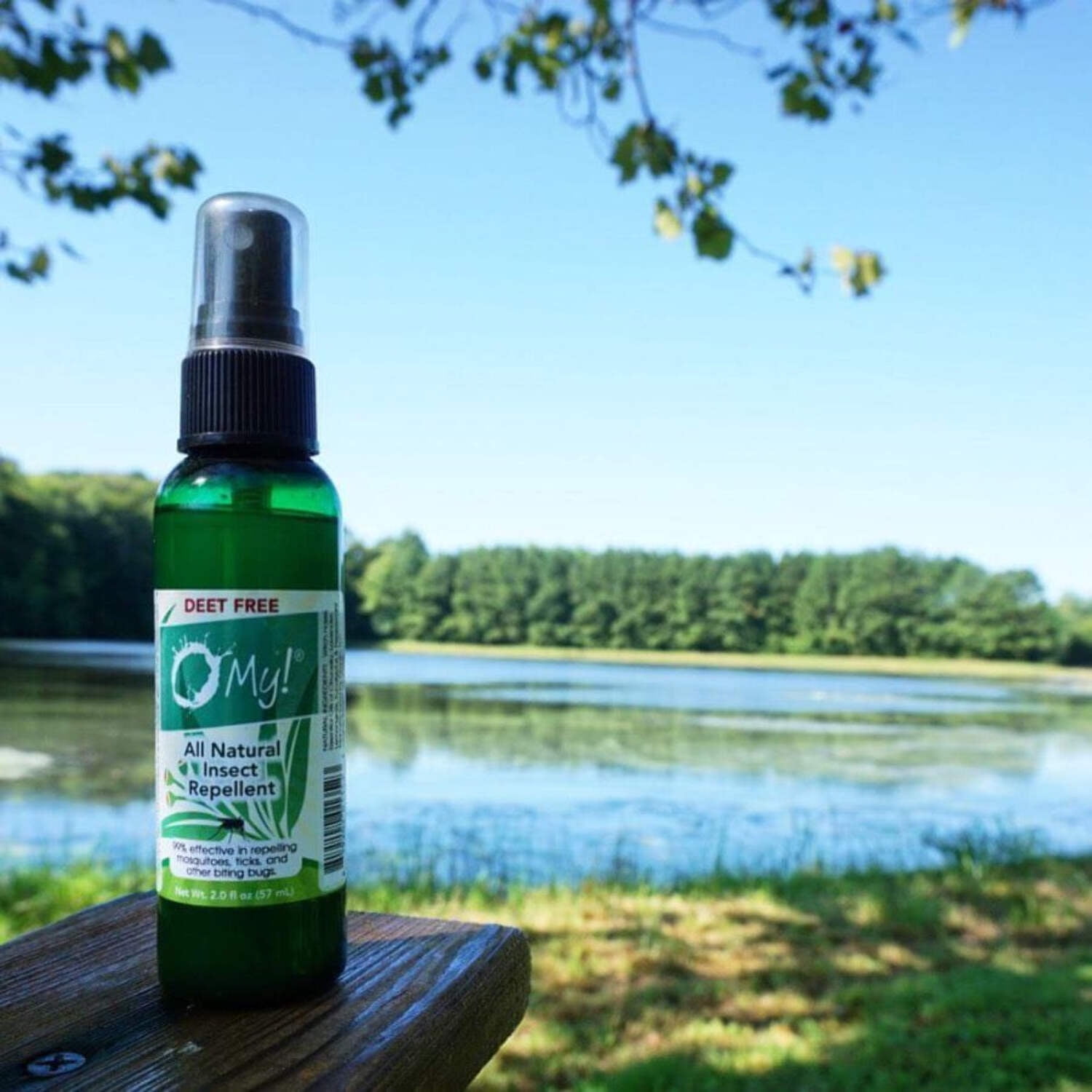 O My! All Natural Insect Repellent 2oz | Make the Bugs Flee, The ...