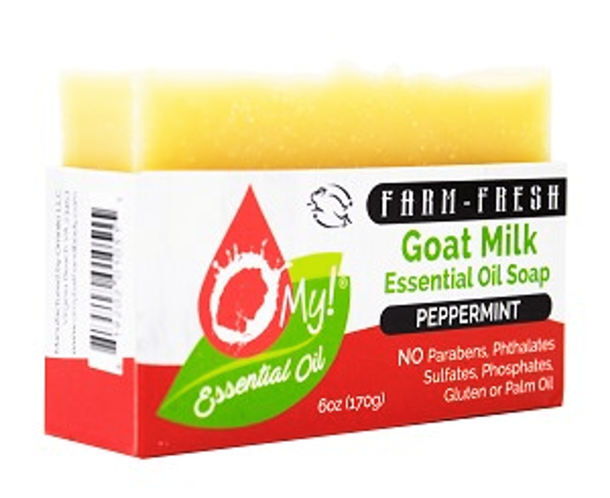 O My! Goat Milk Essential Oil Soap Bar - Made with Farm-Fresh Goat Milk ...