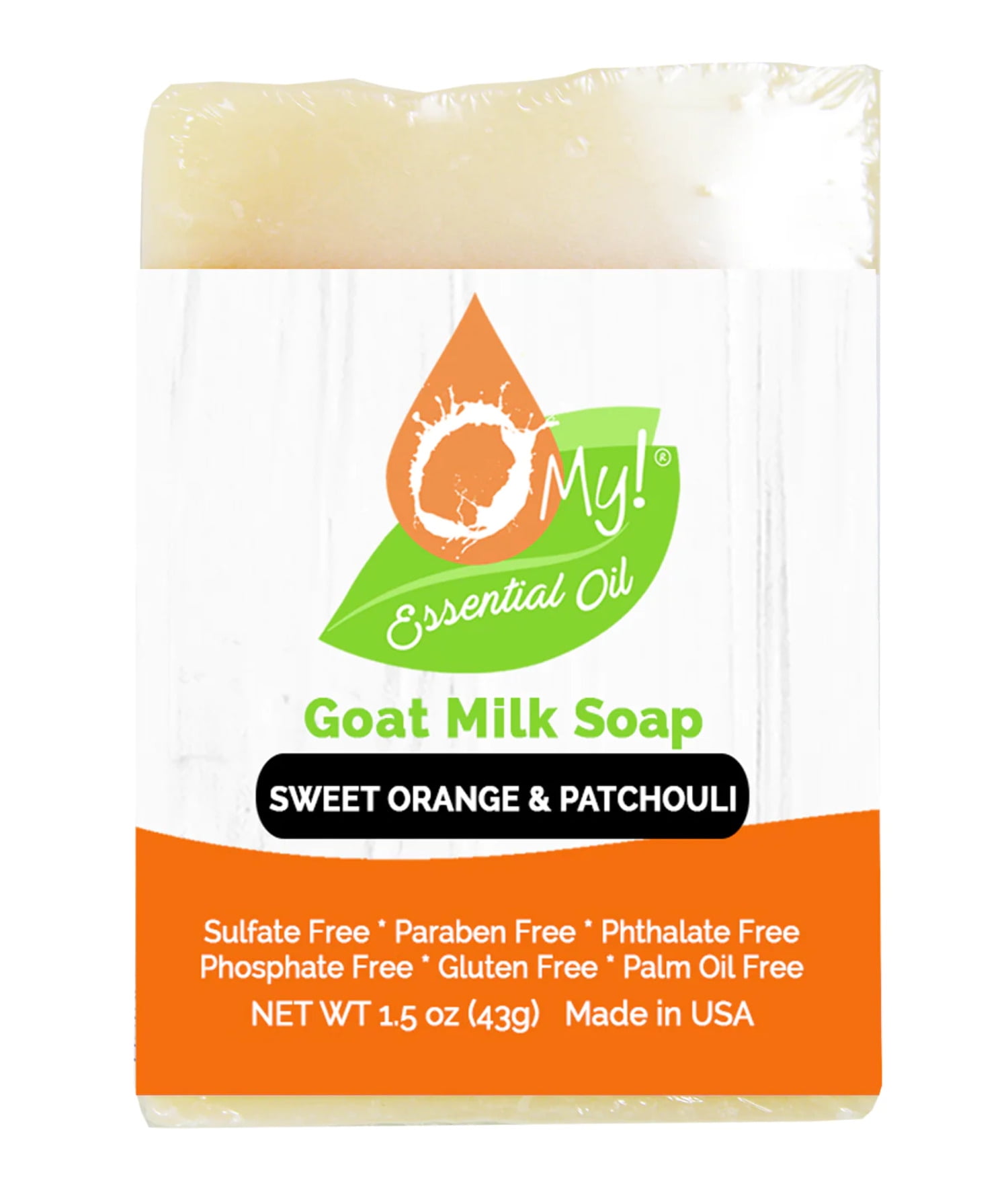 O My Goat Milk Essential Oil Soap Bar Made With Farm Fresh Goat Milk