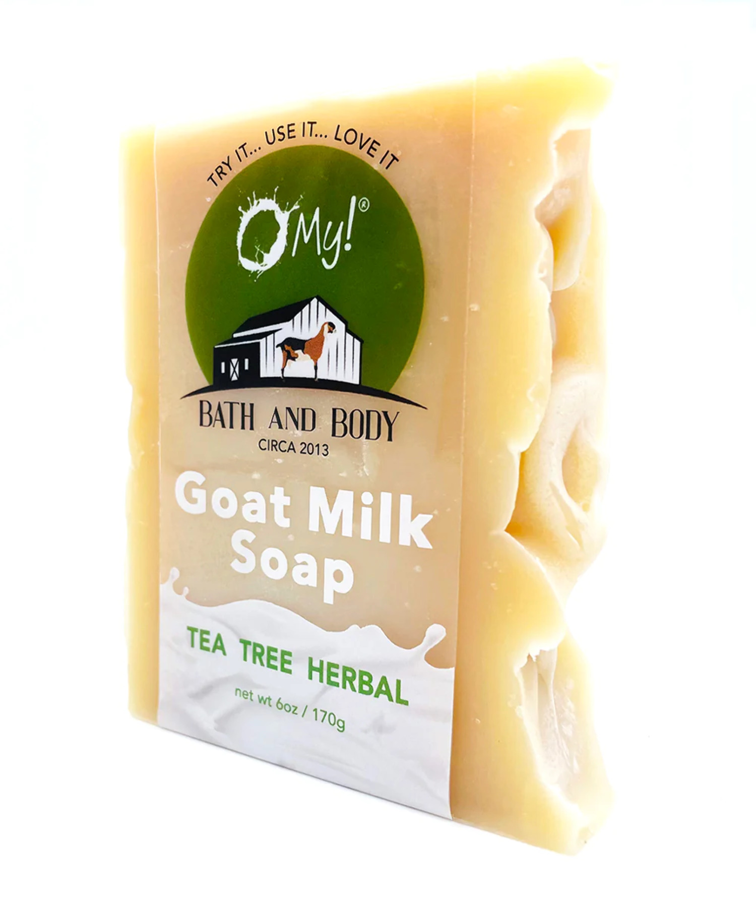O My Goat Milk Essential Oil Soap Bar Made With Farm Fresh Goat Milk