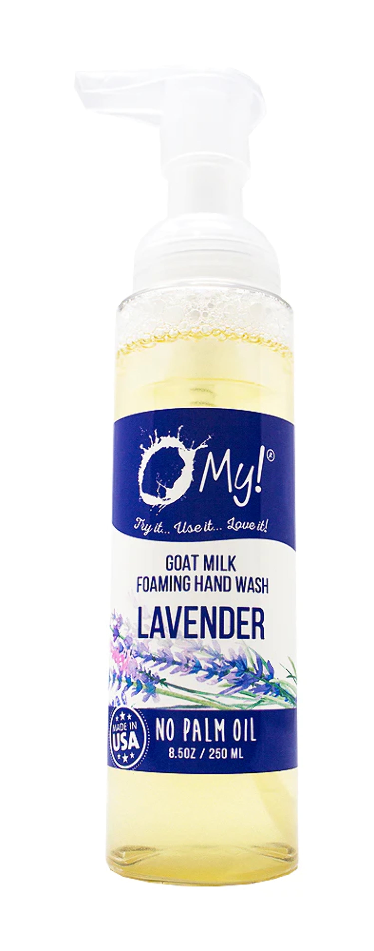 O My! Goat Milk Foaming Hand Wash | Rich, Creamy Foam | Made with Farm ...