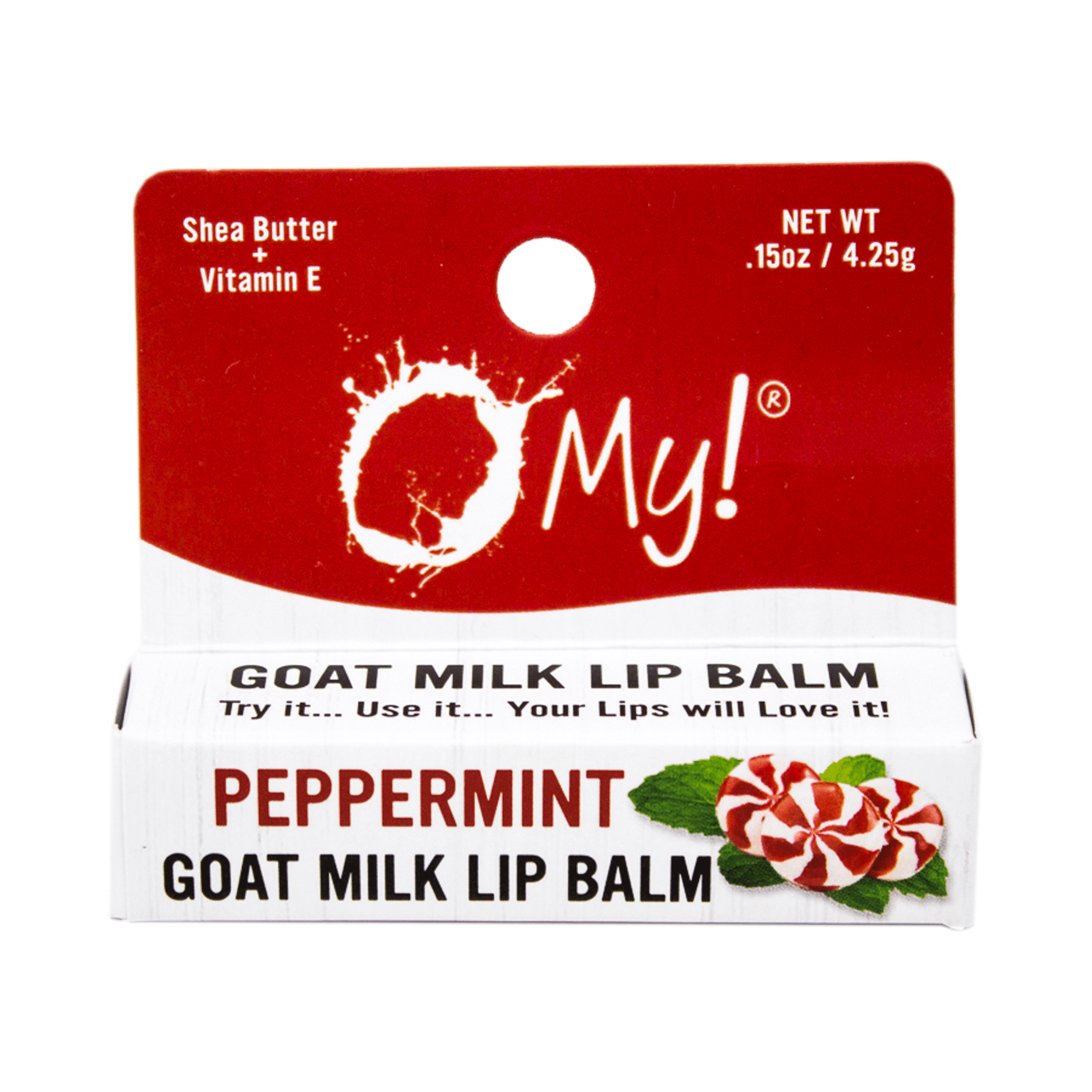 O My! Goat Milk Lip Balm - Natural Goat Milk Lip Balm - Shea Butter and ...