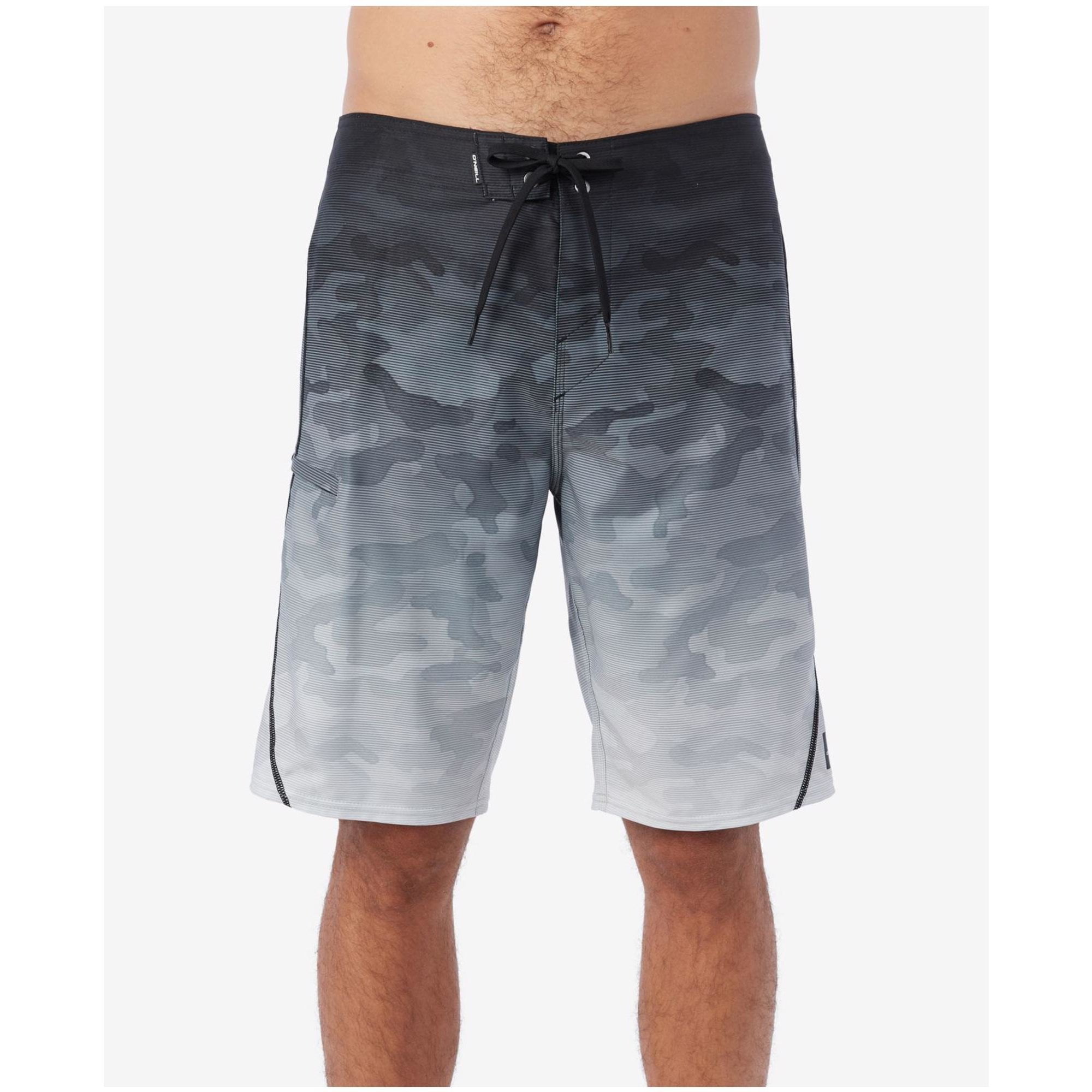 O'Neill Mens Hyperfreak Heat Swim Bottom Board Shorts, Grey, 30 ...