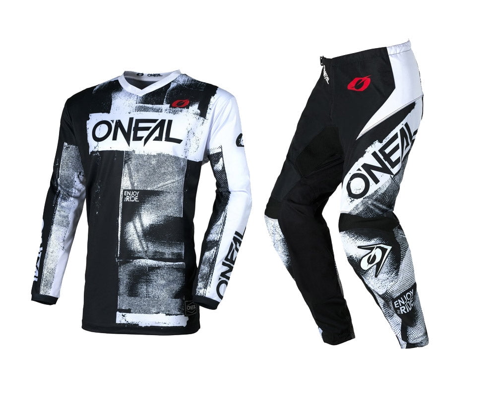 O'Neal 2026 Element Roller Black/White Offroad Motocross Jersey Pant ...