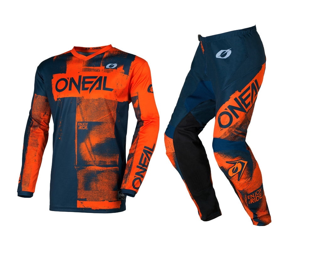 O'Neal 2026 Element Roller Blue/Orange Offroad Motocross Jersey Pant ...