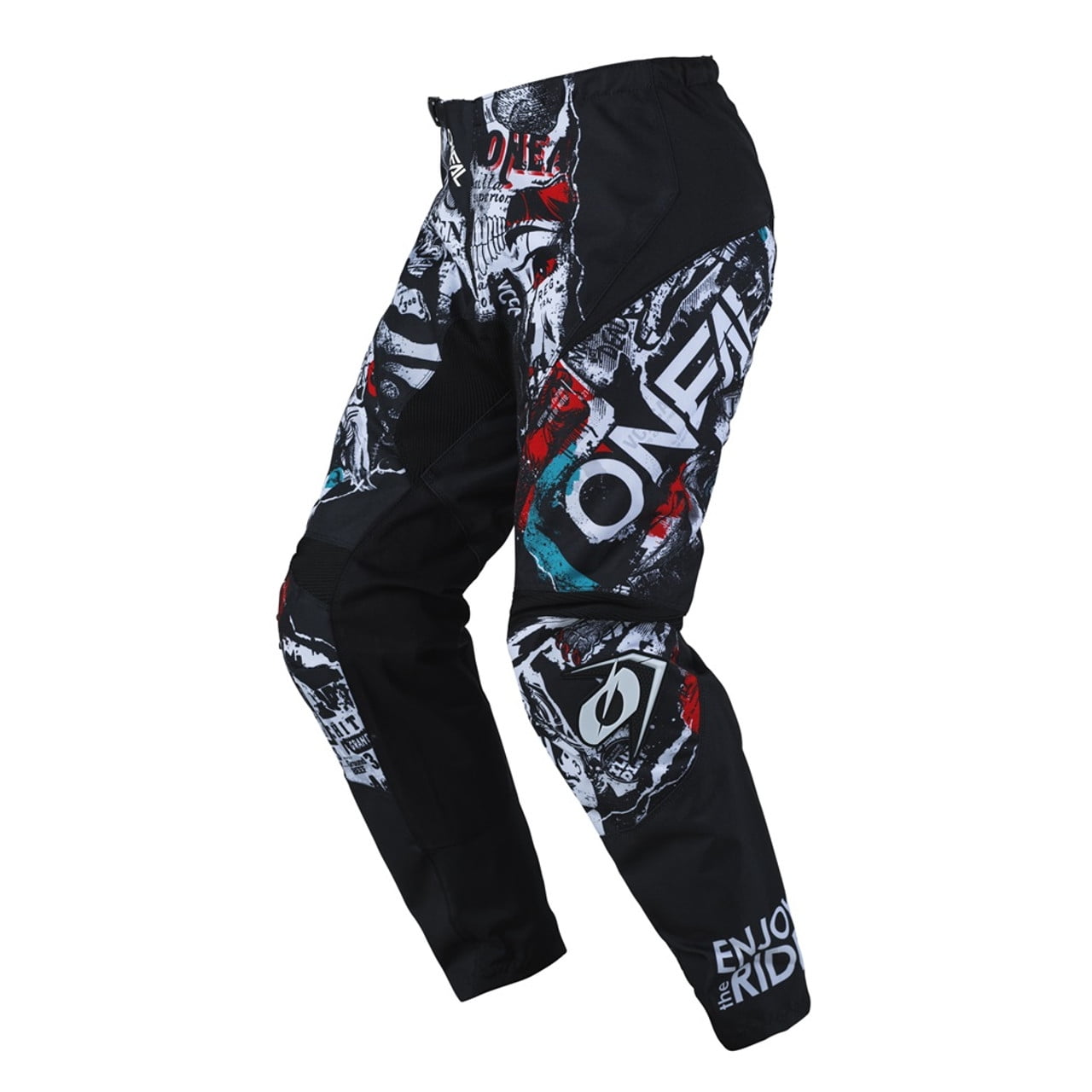 O'Neal Element Attack Pant Black/White 34 - Walmart.com