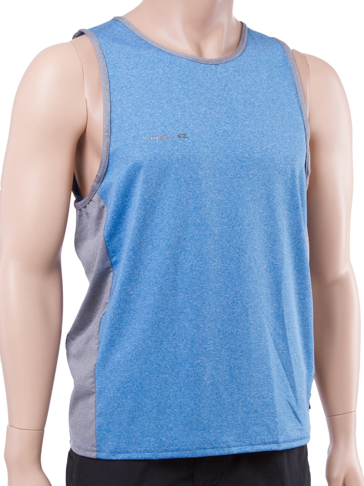 O'Neill Mens 24/7 Hybrid Tank Rashguard XL Brite blue/cool grey (4877 ...