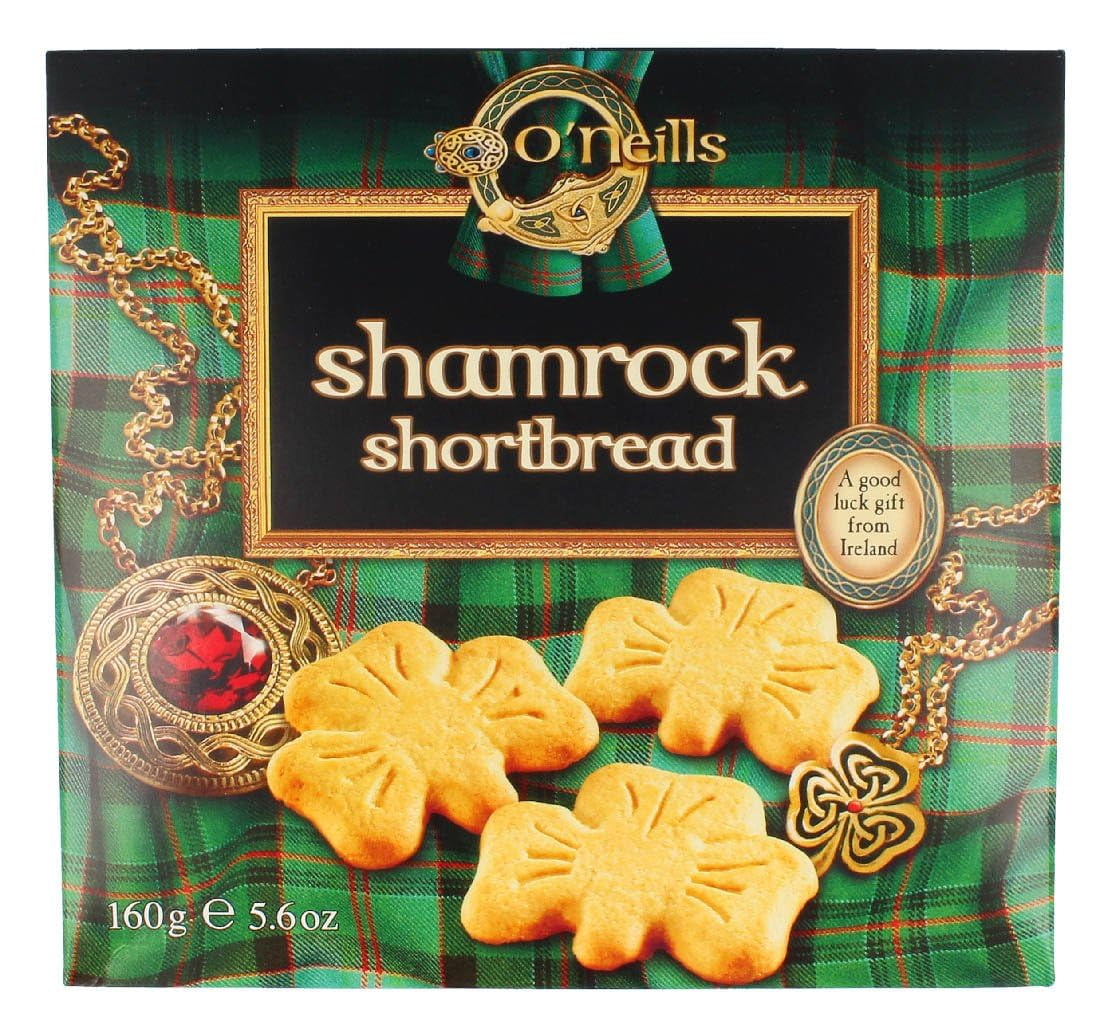 O'Neills Shamrock Shortbread Cookies, MSF2 5.6 Ounce - Walmart.com