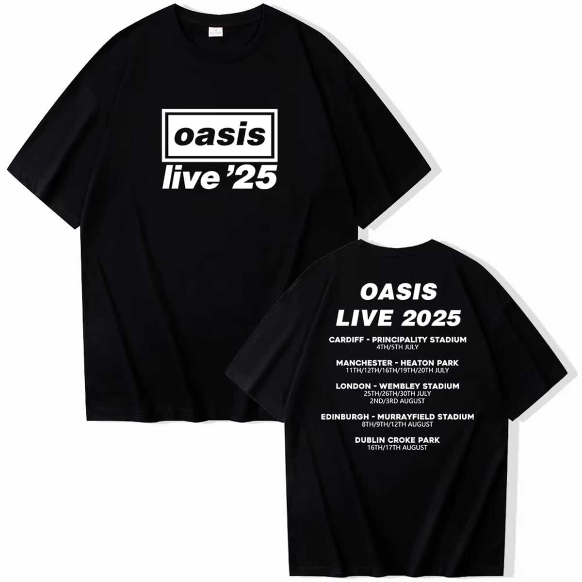 O-Oasis Live 25 Tour Shirt Unisex For Fans Men Women - Walmart.com