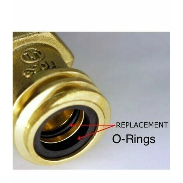 O RING KIT PROPANE TANK CONNECTOR REGO 7141M QUICK CONNECT COUPLING ...