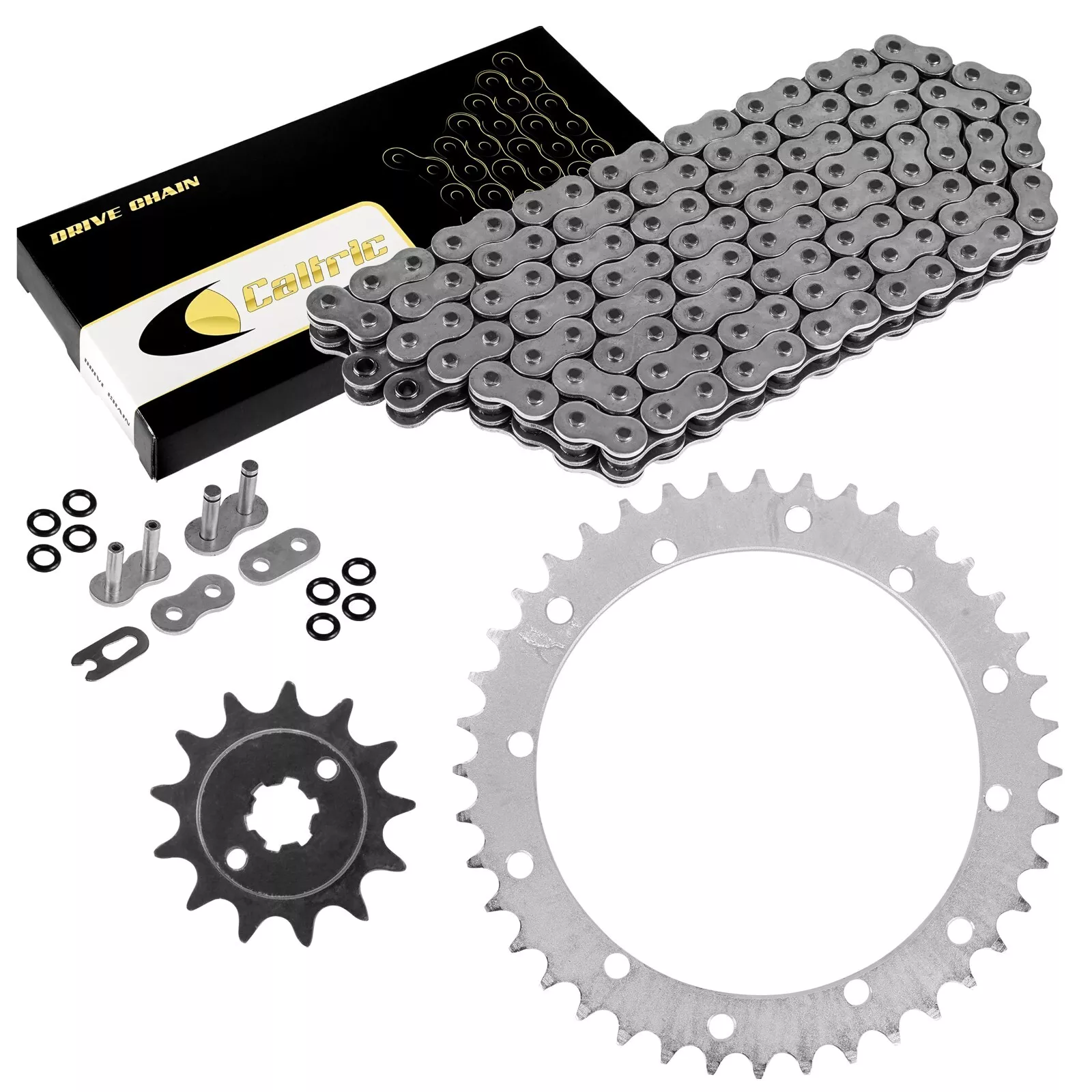 O-Ring Drive Chain & Sprockets Kit for Yamaha Blaster 200 YFS200 1988 ...