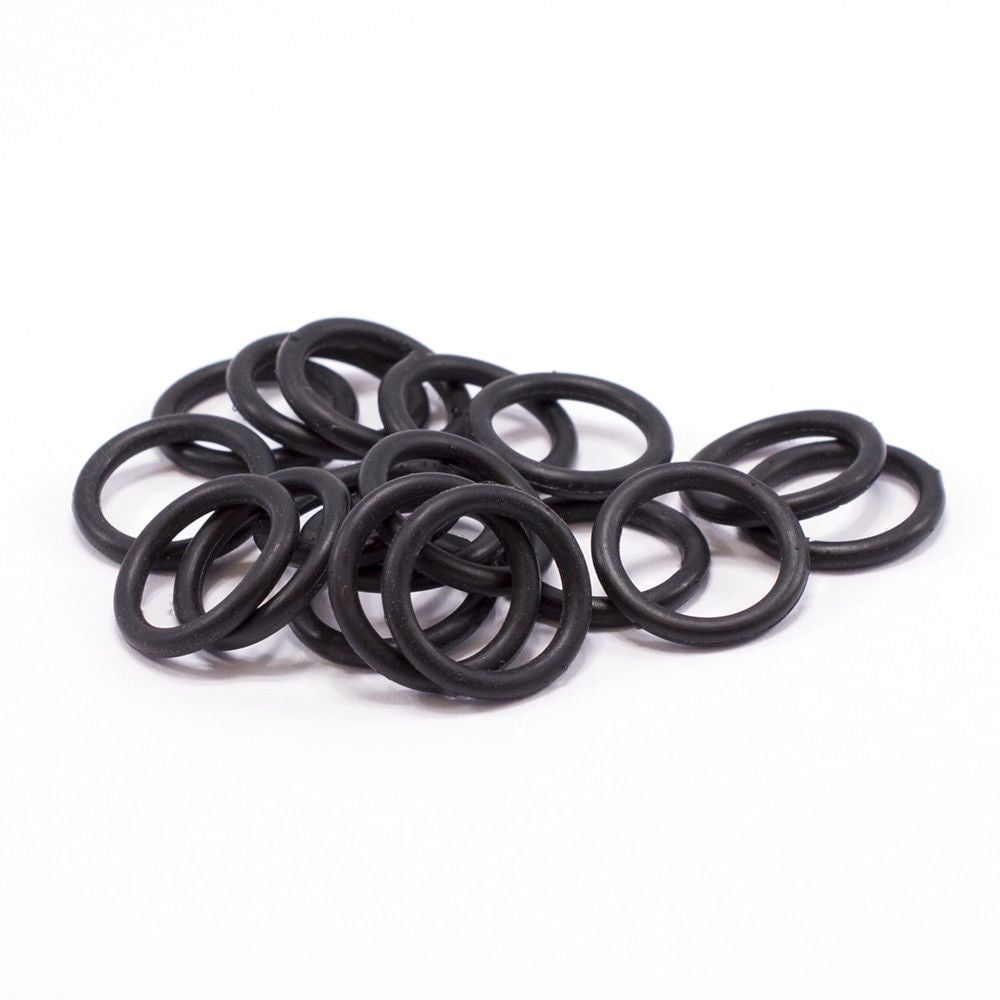 O-Ring Package of 20 Black Rubber Perfect for Tunnels Plugs Tapers ...