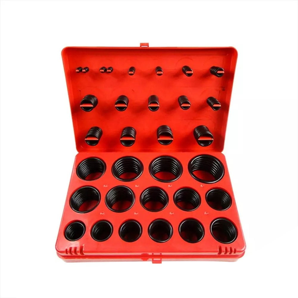 O-Ring Repair Kit Assortment Nitrile Rubber 70A - 382 Pieces in 30 Sizes for Plumbing and ...