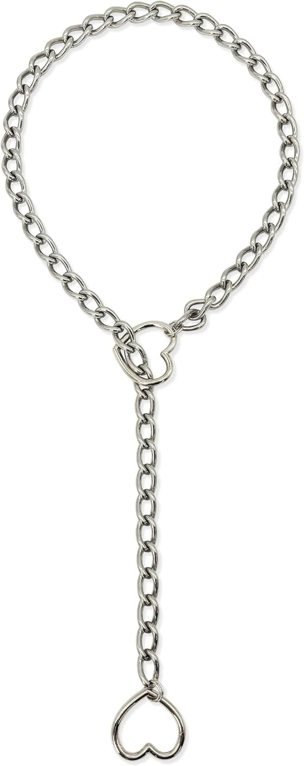 O-Ring Slip Chain Necklace For Women, Handmade Punk Rock Cuban ...