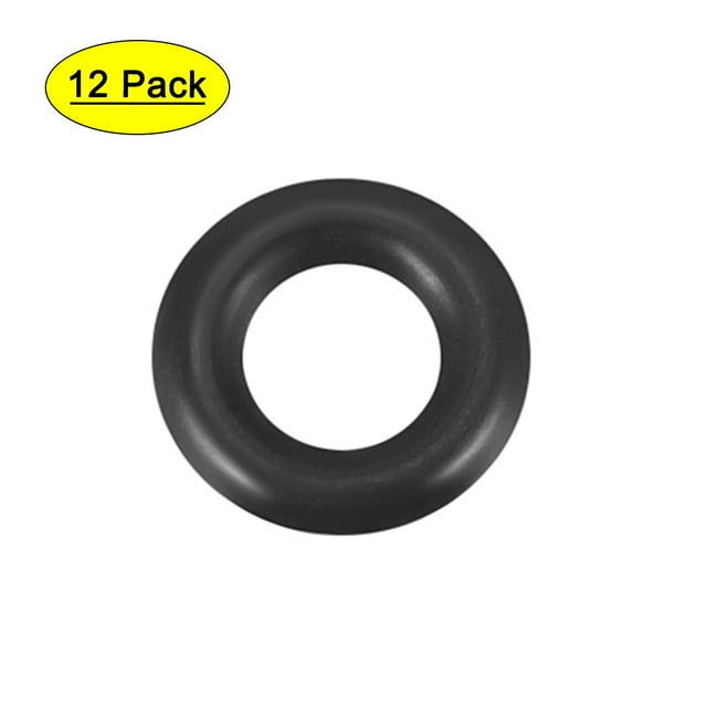 O-Rings Nitrile Rubber 6mm x 10mm x 2mm Seal Rings Sealing Gasket 12pcs ...