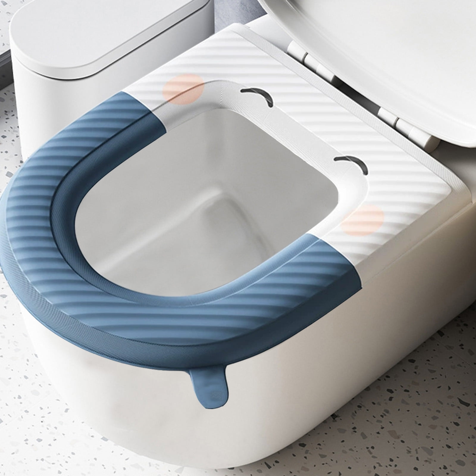 O Shape Toilet Seat Cover, Soft Close Toilet Seat, Modern Bathroom ...