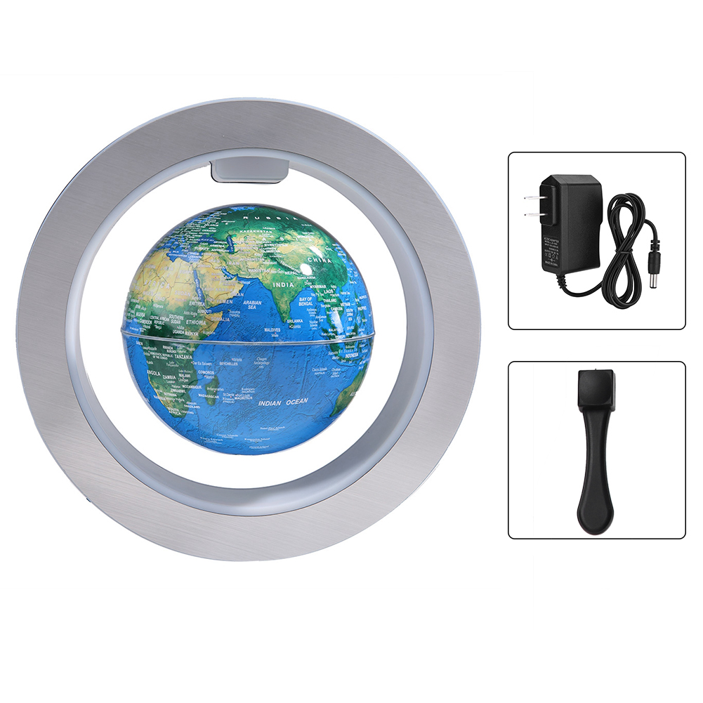 O-Shaped Magnetic Levitation Floating Globe Desktop Decoration, 100 ...