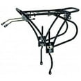O-Stand Traveler Black Alloy Pannier Rack with Disc Brake Mounts ...