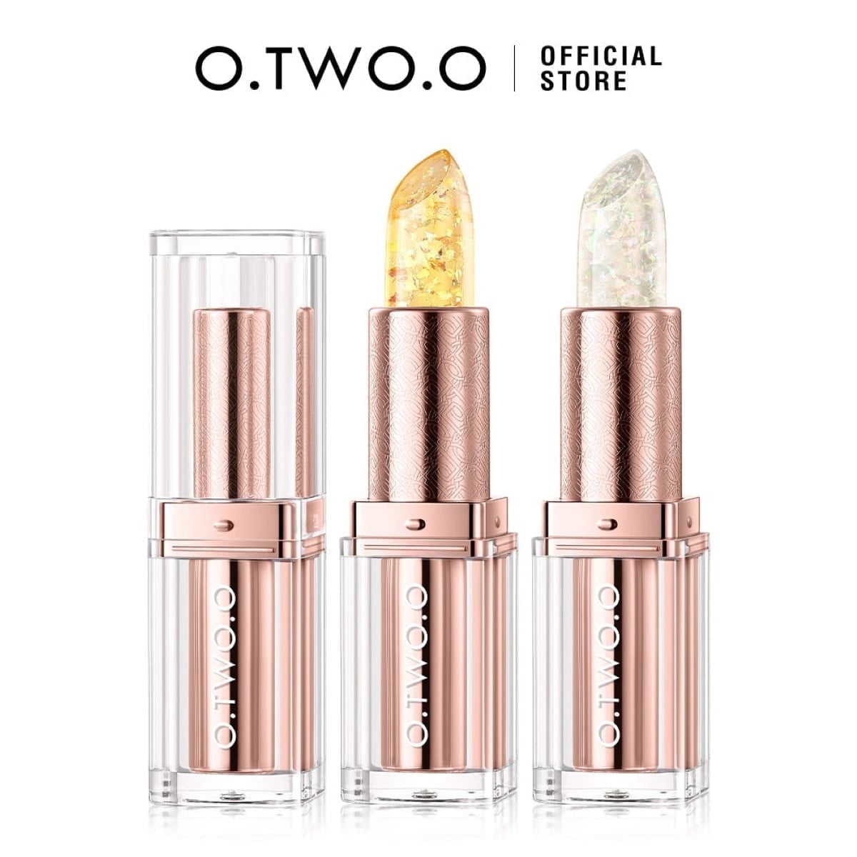 O.TWO.O Sparkling Color Changing Lip Balm – Hydrating Tinted Lip Care ...