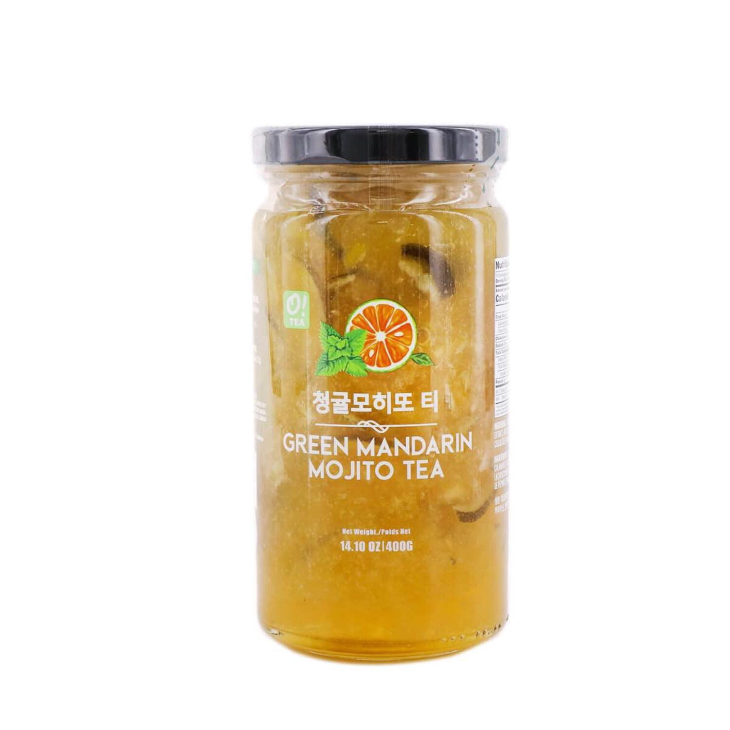 O! Tea Green Mandarin Mojito Tea Korean Tea Product of Korea 14.1oz ...