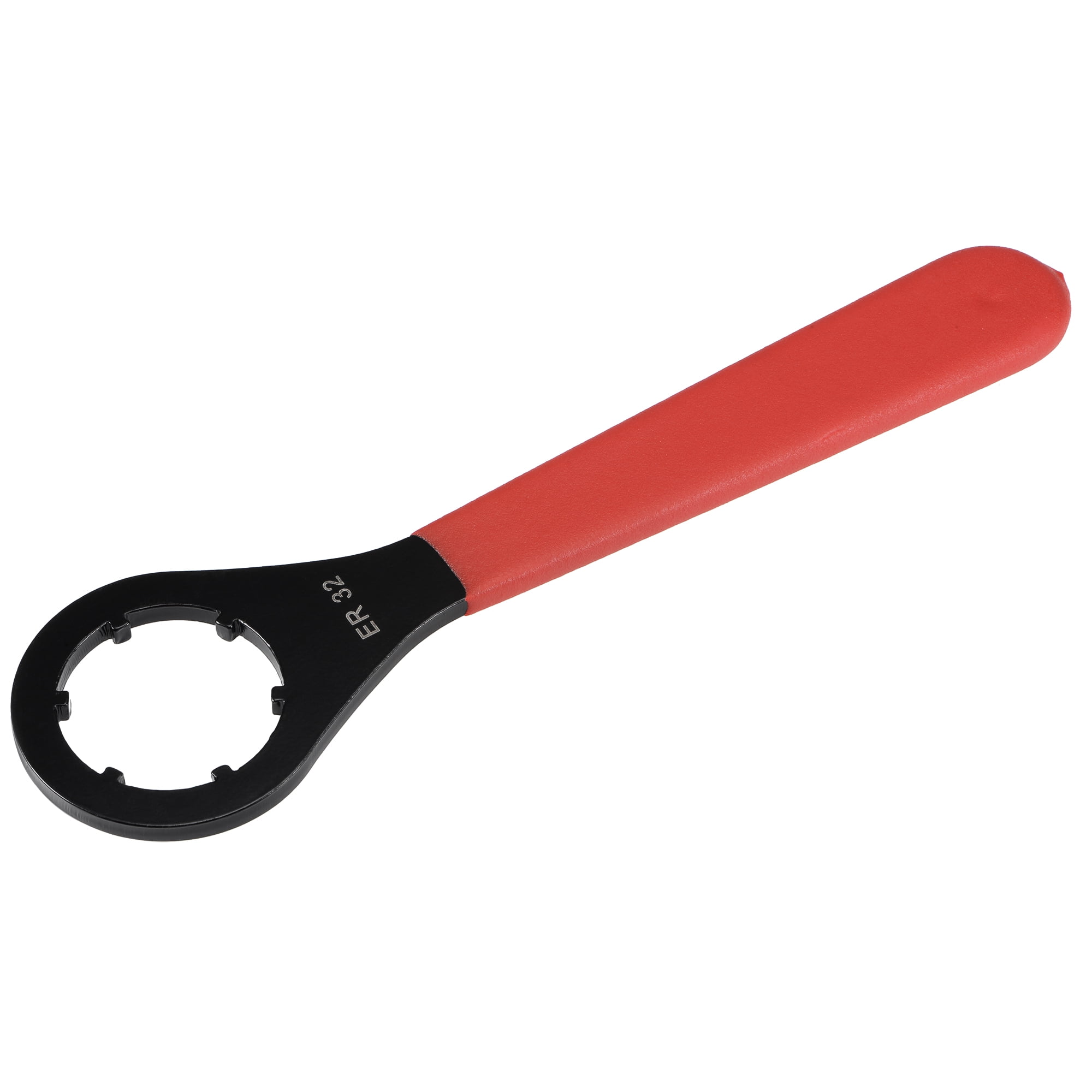 O-Type Collet Chuck Wrench Spanner for ER32 Lathe Clamping Nut w Red ...
