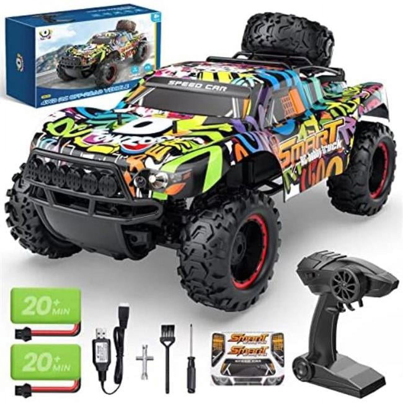 O Wowzon 1-12 Scale Short-Course RC Truck 4WD Hobby Crawler Grade ...