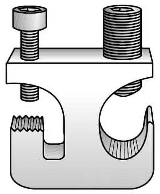 O-Z/Gedney CTGC-6-25A, Metal Cable Tray Grounding Clamp, 1 PC - Walmart.com