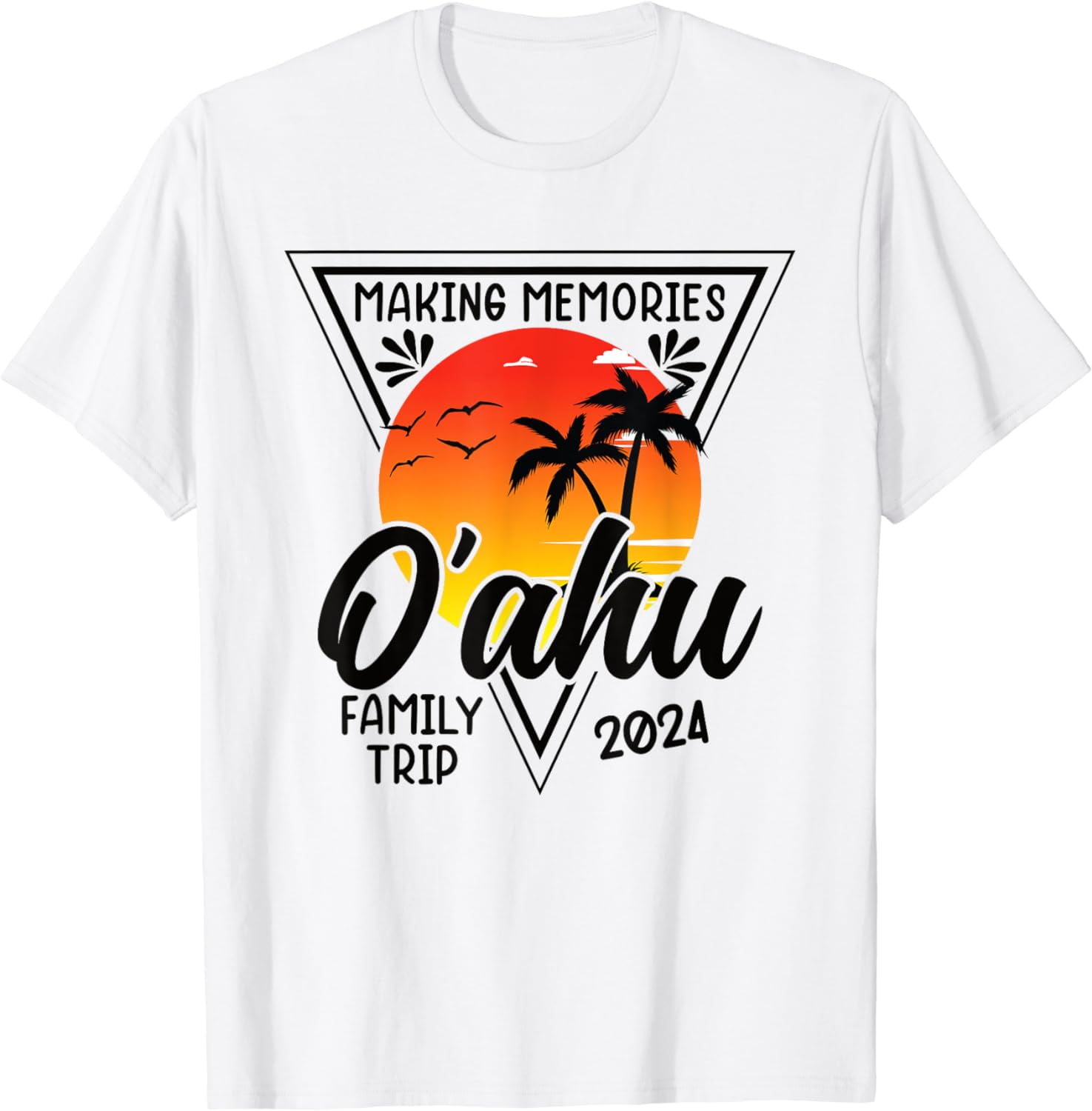 O'ahu Family Summer Vacation 2024 Family Trip Group T-Shirt - Walmart.com