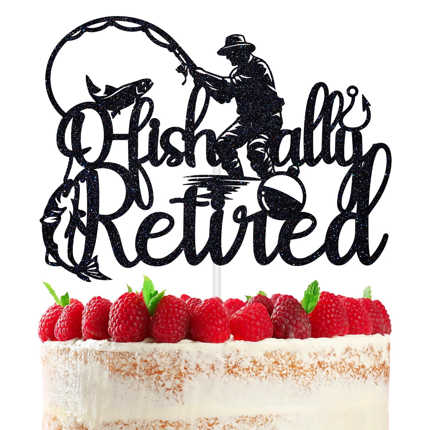O-fish-ally Retired Cake Topper, Officially Retired BSL1 Cake Decor, We Will Miss You/out of ...