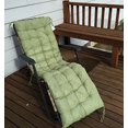 O'fit Quilted Micro Suede Bench Long Chair Cushion Pads - Walmart.com