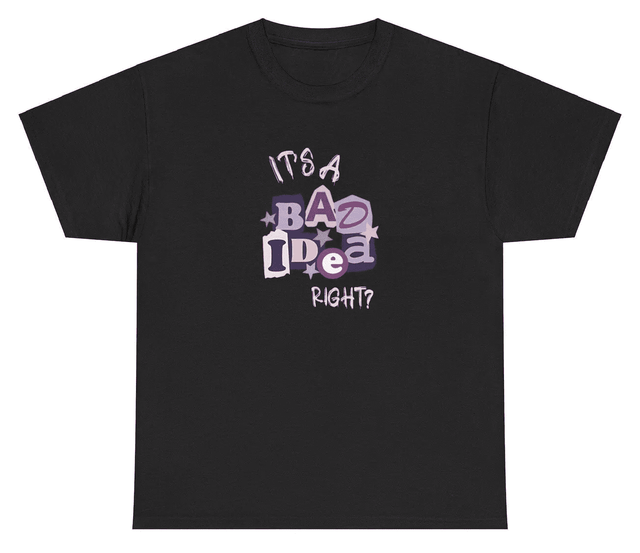 O!iviaa Rodrigoo T Shirt It's A Bad Idea Right Merch Gutss Fan Tour ...