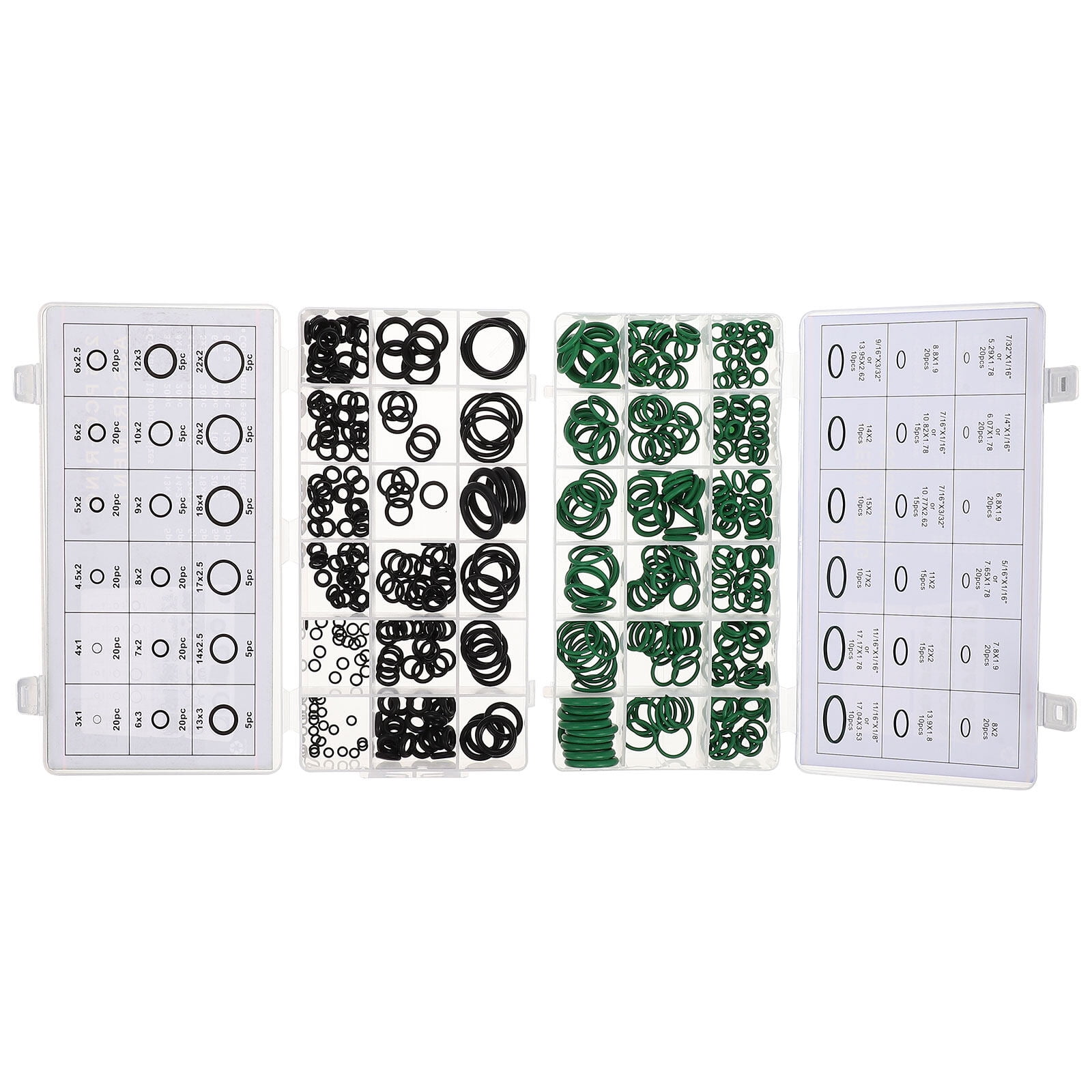 O-ring Seals 495 Pcs Assortment Kit Car AC Rings Pipeline for Cars Air ...