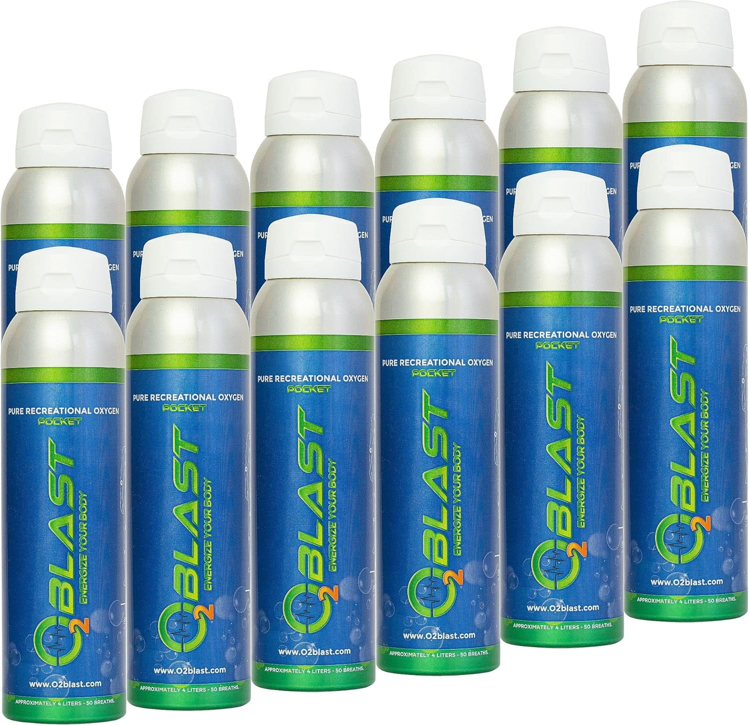 O2 Blast - Pure Oxygen Supplement - Supports Fast Recovery, Increase ...